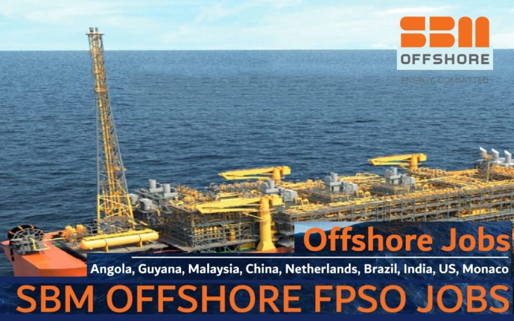 SBM Offshore Jobs Norway, Monaco, Netherlands, Malaysia, Singapore