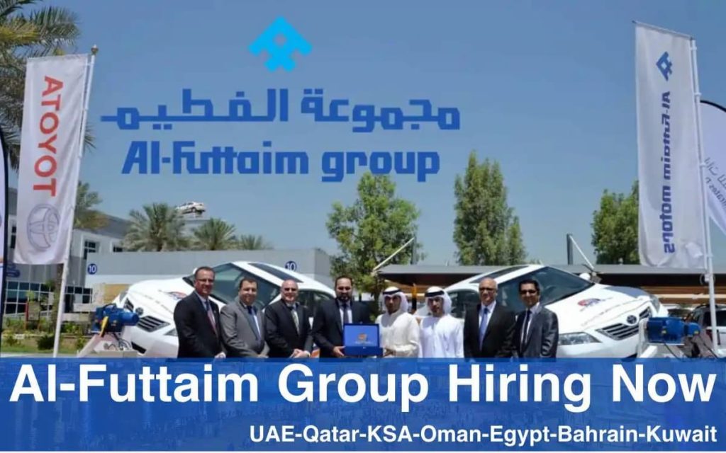 Al Futtaim Jobs UAE, KSA, Qatar, Oman, Egypt, Sri Lanka