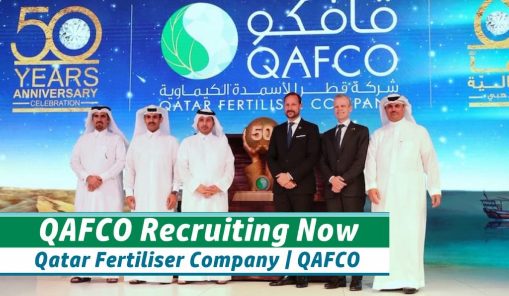 QAFCO Qatar Jobs: Qatar Fertiliser Company