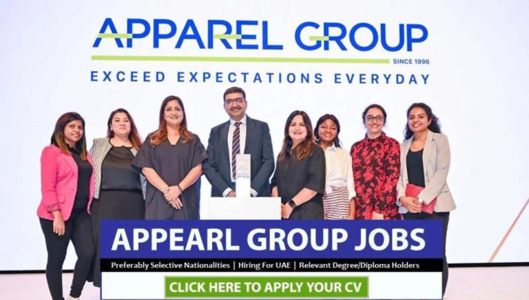 Apparel Group Jobs UAE, Qatar, Bahrain, Kuwait, KSA, Oman